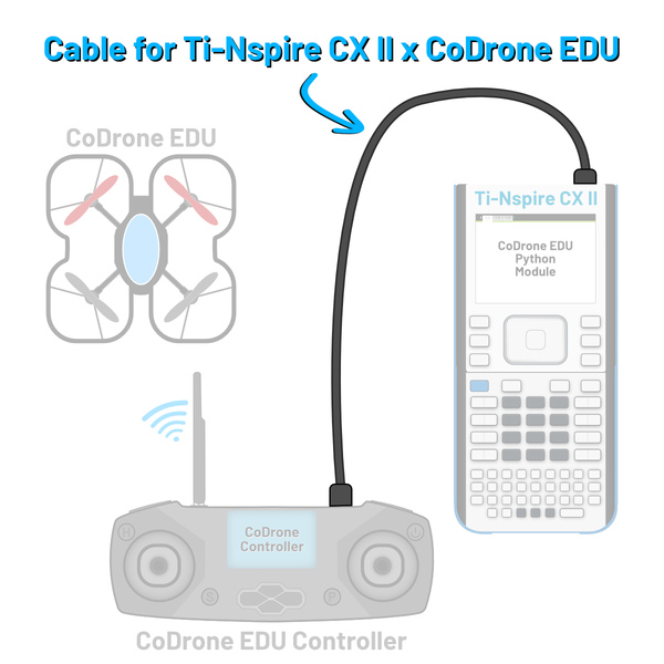 Cable for TI-Nspire CX II x CoDrone EDU Drone Controller