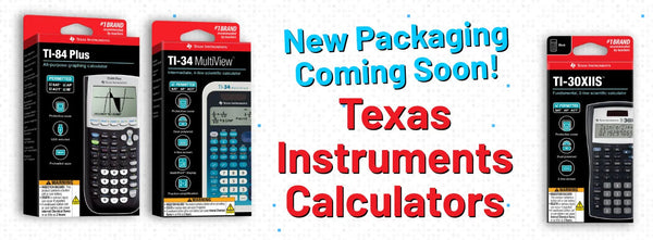 Texas Instruments Updates Calculator Packaging for 2025