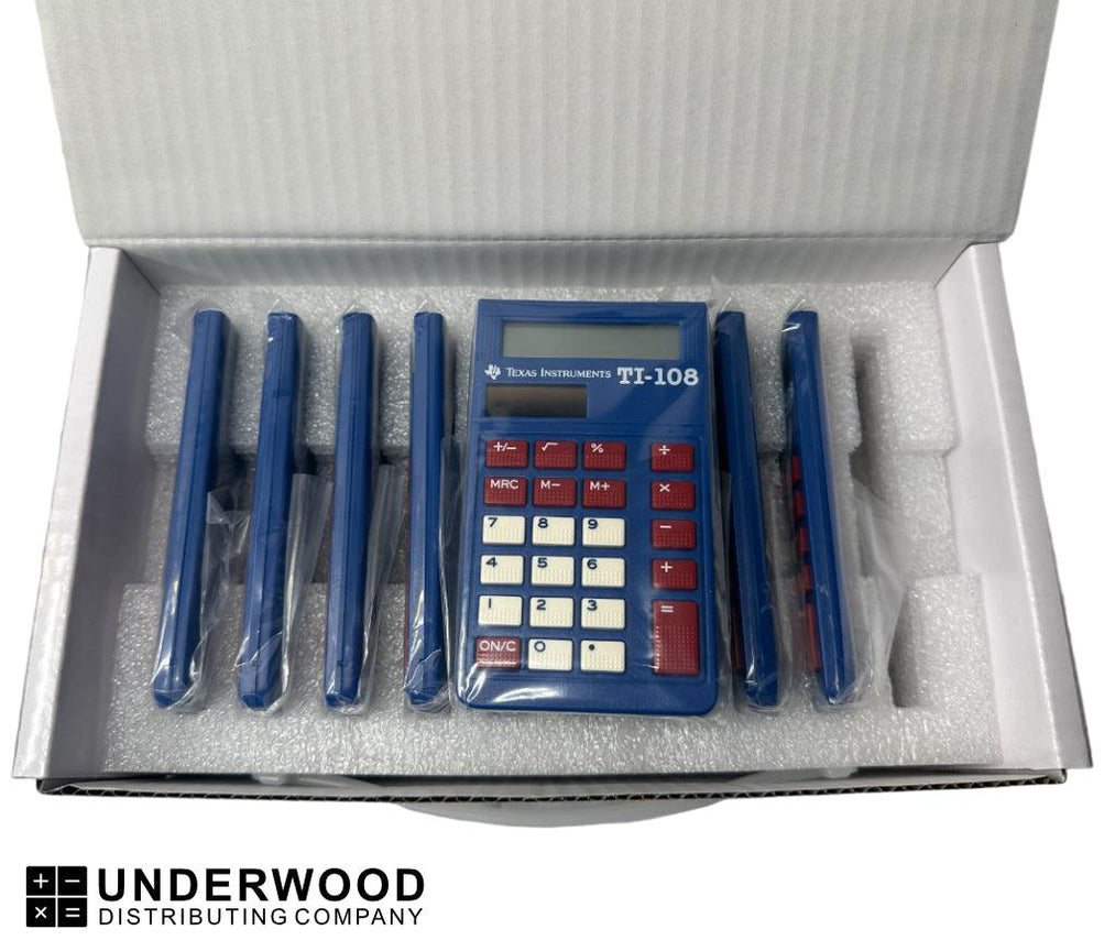 Texas Instruments Ti-108 Elementary Calculator Teacher Kit Unboxing