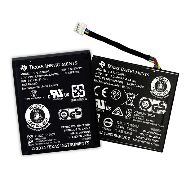 Rechargeable Calculator Batteries for TI Calculators
