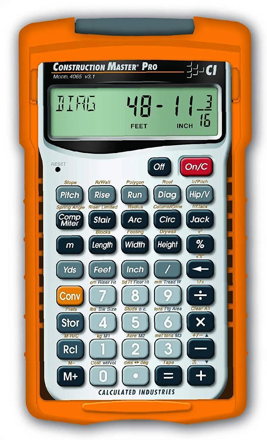 Calculated Industries 4065 Construction Master® Pro Calculator