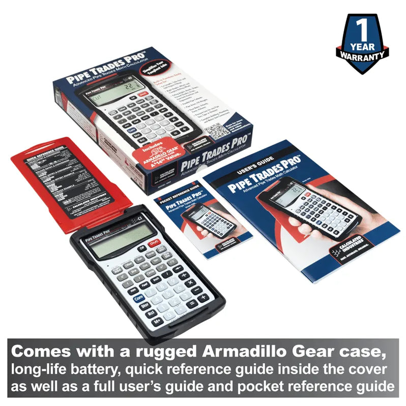 Calculated Industries 4095 Advanced Pipe Trades Pro™ Calculator