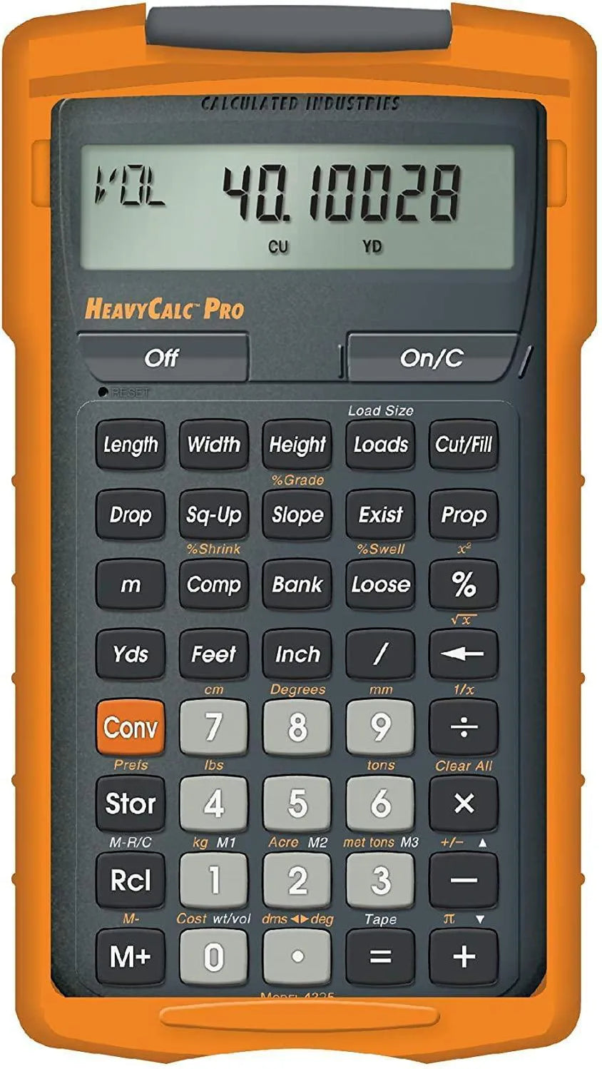 Calculated Industries 4325 HeavyCalc™ Pro Calculator