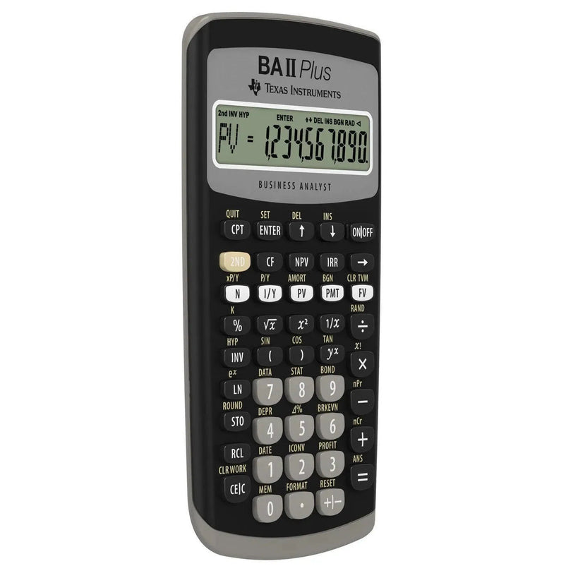 Texas Instruments BA II PLUS™ Financial Calculator