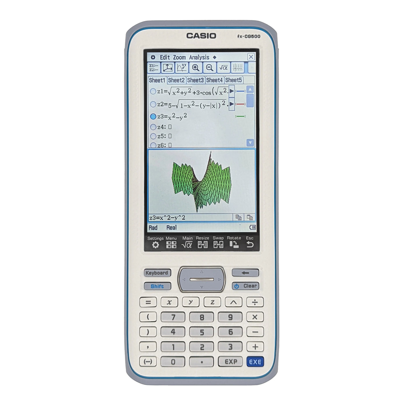Casio fx-CG500 PRIZM CAS Graphing Calculator
