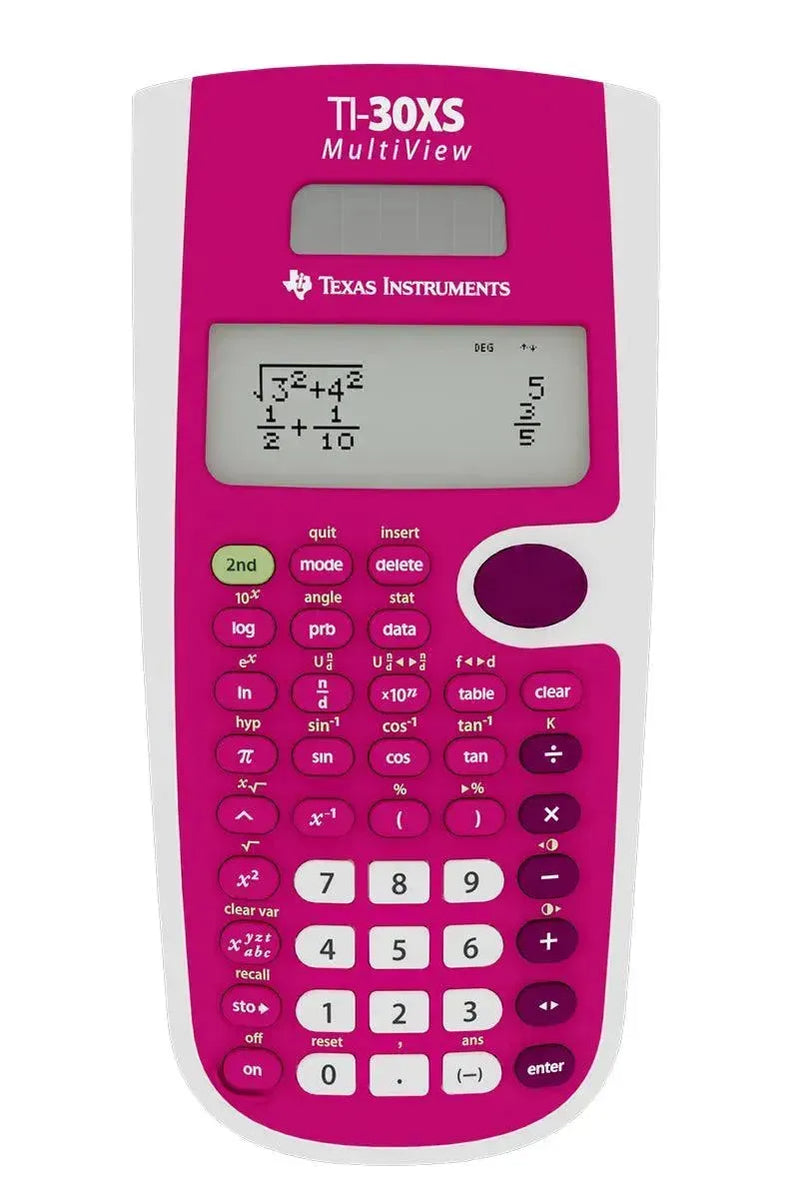 TI-30XS MultiView Scientific Calculator | Calculator for ACT