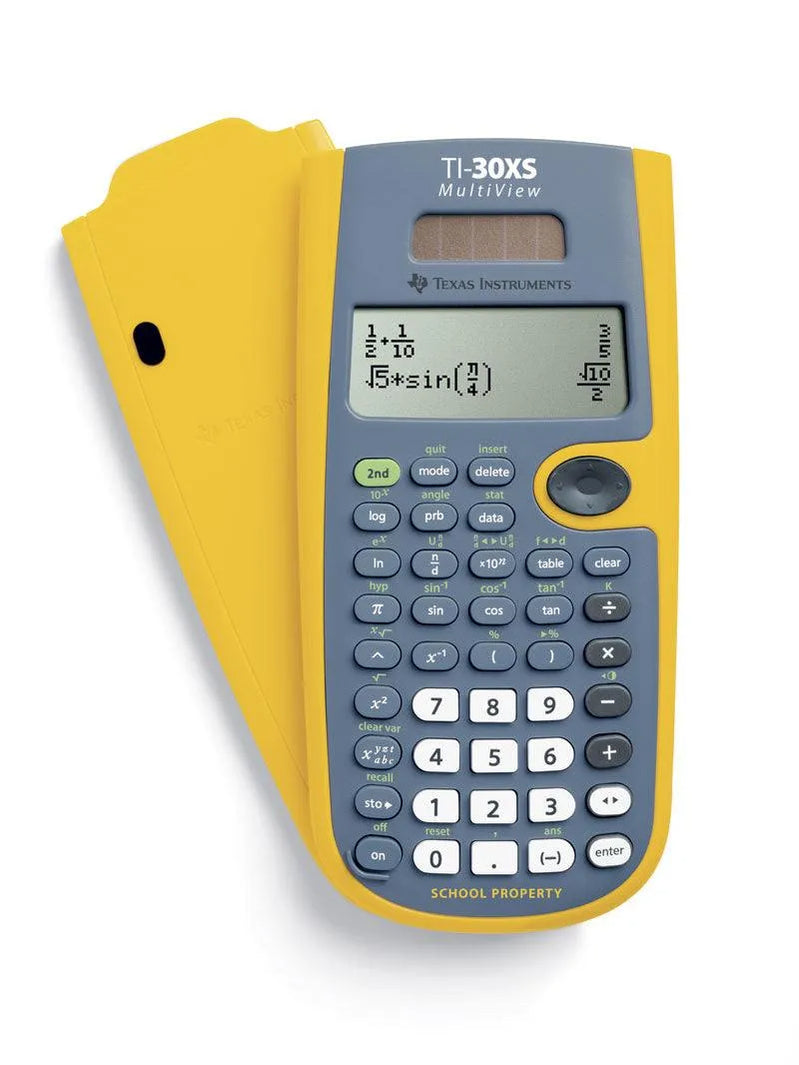 Texas Instruments Yellow Calculators | School Calculators