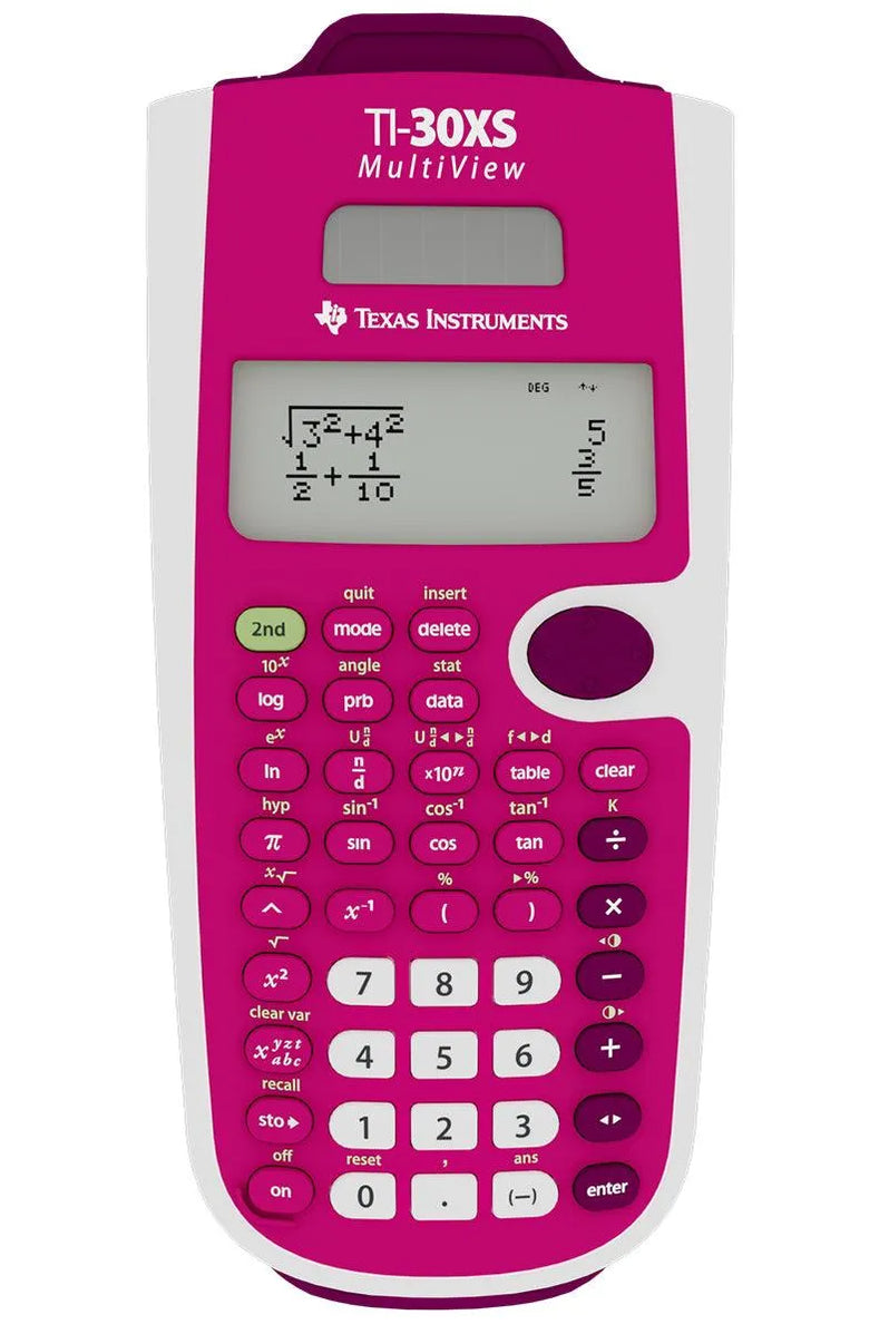 Texas Instruments® TI-30XS MultiView™ Scientific Calculator - Pink