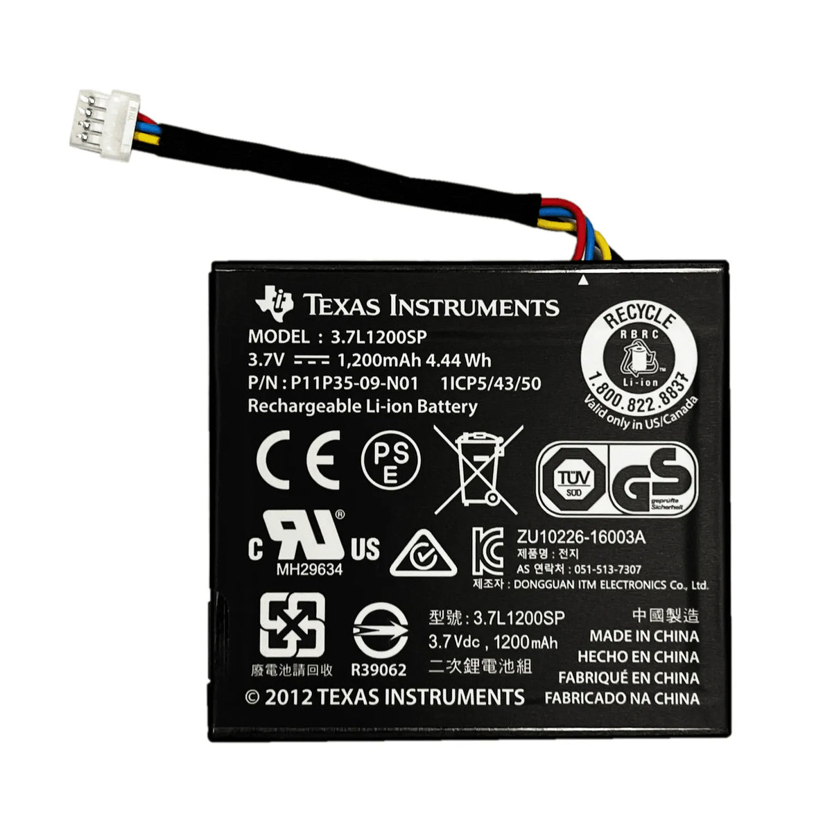 TI Rechargeable Battery (with wire) for Ti-Nspire CX and Ti-Nspire CX